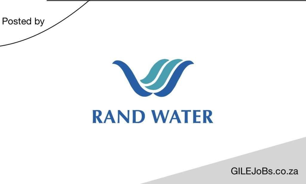 Rand Water: Graduate Development Programme 2025-2027 | GILE JoBs ...